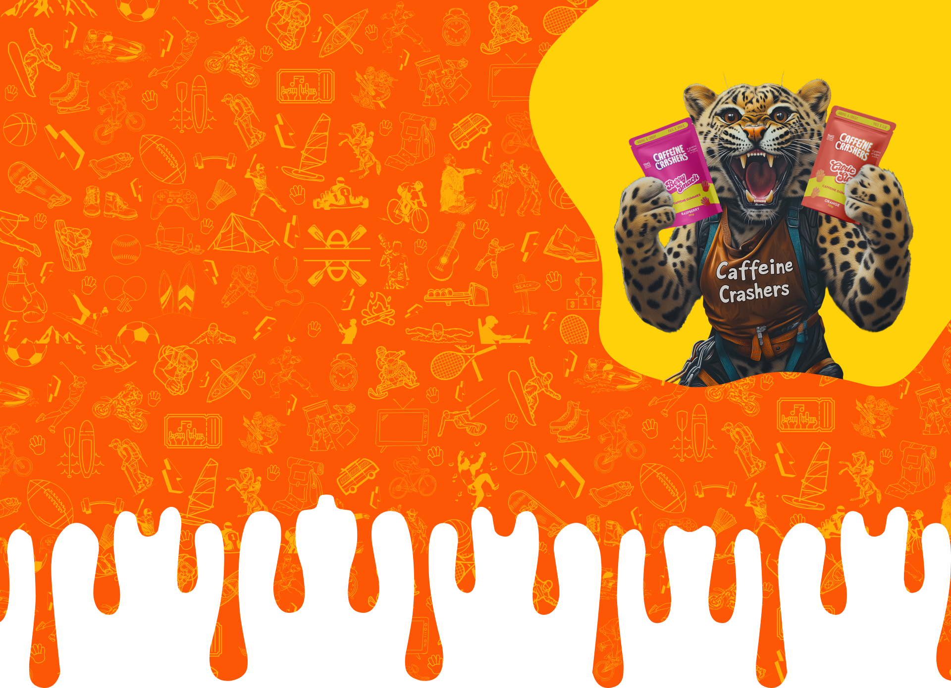 Caffeine Gummy New Zealand | Natural Energy Chews | Caffeine Crashers